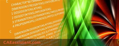 start writing your 1st umat abaqus ️ umat subroutine