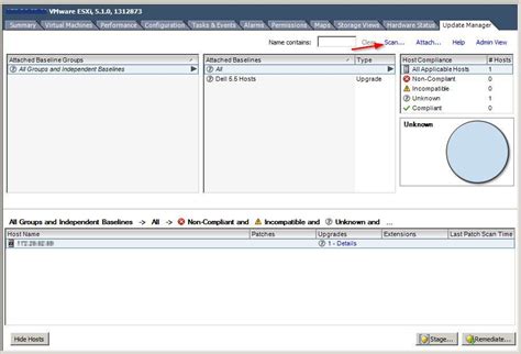 Upgrade Esxi Host To Esxi 55 Using Vmware Update Manager 55 Mike Tabor