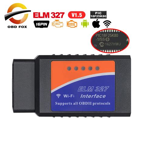ELM327 obd2 WIFI coder reader scanner super mini elm327 V1.5 bluetooth ...