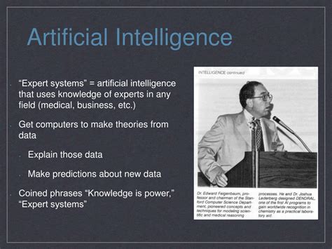 Ppt Dr Edward Feigenbaum Powerpoint Presentation Free Download Id
