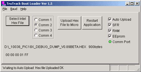 pic micro and c pic18fx bootloader