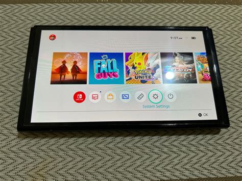 Nintendo Switch Oled Tablet With Games Video Gaming Video Game
