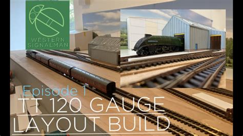 Building A Tt 120 Gauge Depot Model Railway Episode 1 Youtube