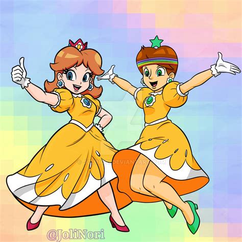 Princess Daisy And Her Look Alike By Jolinori On Deviantart