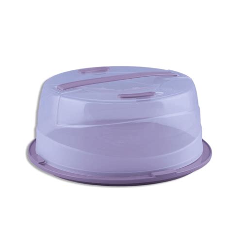 Beehome Purple Plastic Cake Box Freeshop
