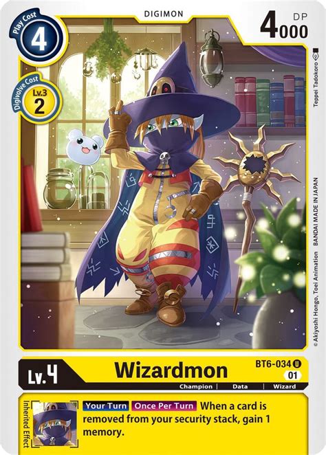 Wizardmon Double Diamond Digimon Card Game