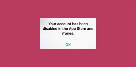 Fix Your Account Has Been Disabled In App Store ITunes Saint