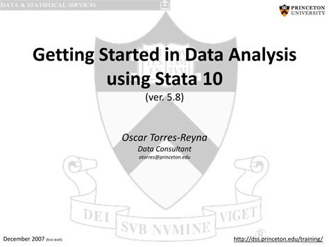 Pdf Stata Tutorial Basics Dokumentips
