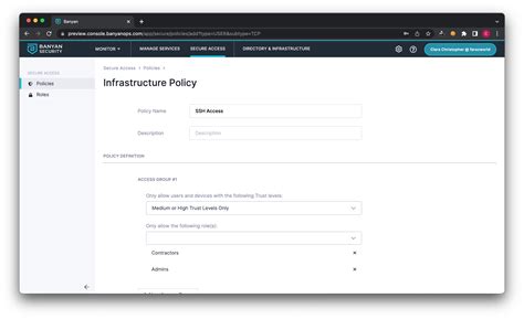 Policy Examples Sonicwall Cloud Secure Edge Documentation
