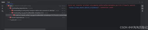 IDEA报错Cannot access central https repo maven apache org maven in offline mode CSDN博客