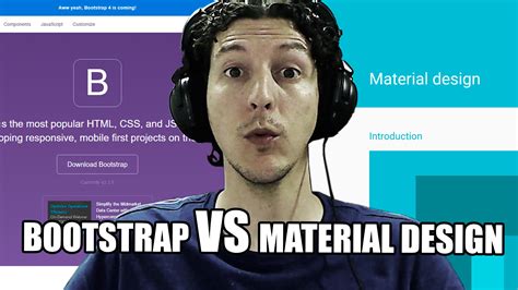 Bootstrap Vs Material Design Rafel Sansó