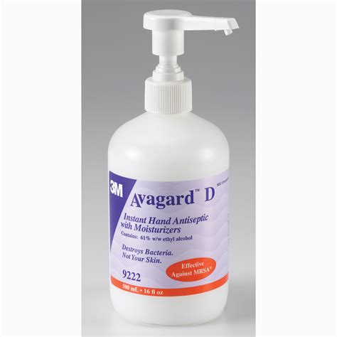 3m 9222 Avagard D Hand Sanitizer With Moisturizer 12case 16oz