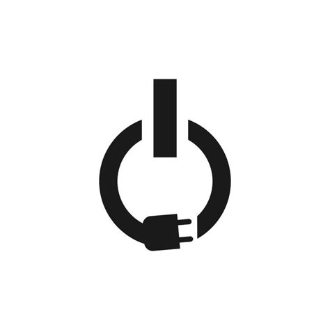Power Button Plug Logo Start Shutdown Switch Icon Symbol 44240768 Vector Art At Vecteezy