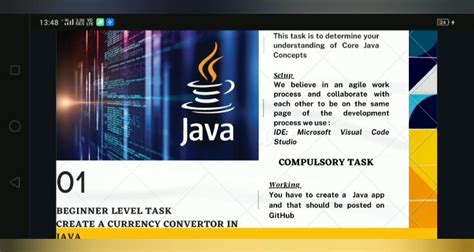 Ankit Singh On Linkedin Task1 Internship Java Community Letsgrowmore Letsgrowmorecommunity