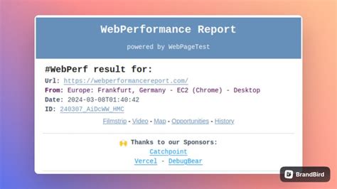 webperformance report on linkedin webperformance webperf
