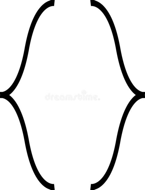 Curly Braces Double Symmetric Brackets Vector Typography Symbols Pair Frames For Punctuation