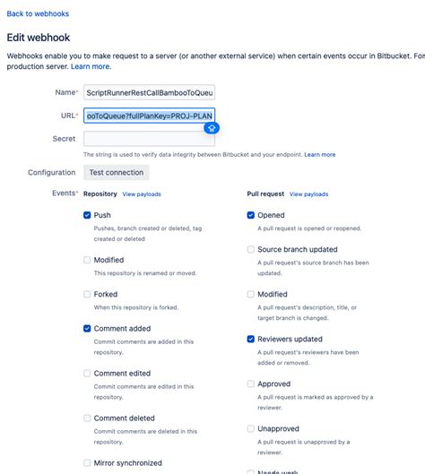 How To Trigger Build In Bamboodata Center With Scriptrunner For