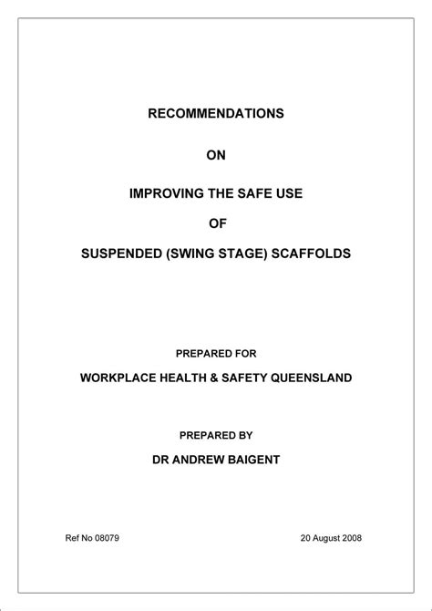 Latest Code Of Practice On Scaffolding SafetyAtWorkBlog
