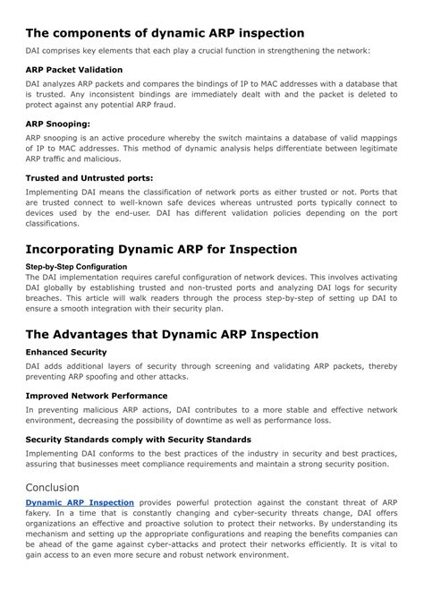 Ppt Dynamic Arp Inspection Unveiled Secure Networks From Arp Spoofing