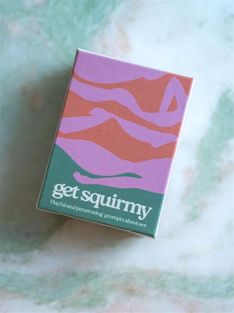 Get Squirmy Conversation Deck 90 Prompts About Sex Etsy