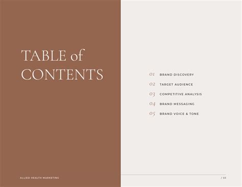 Brand Strategy Workbook Allied Marketing