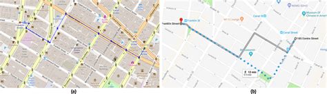 On Simulation A Our Algorithm B Result From Google Maps Download Scientific Diagram