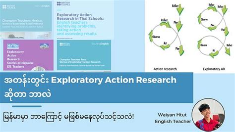 Waiyan Htut On Linkedin Exploratory Action Research မြန်မာမှာ ဘာကြောင့