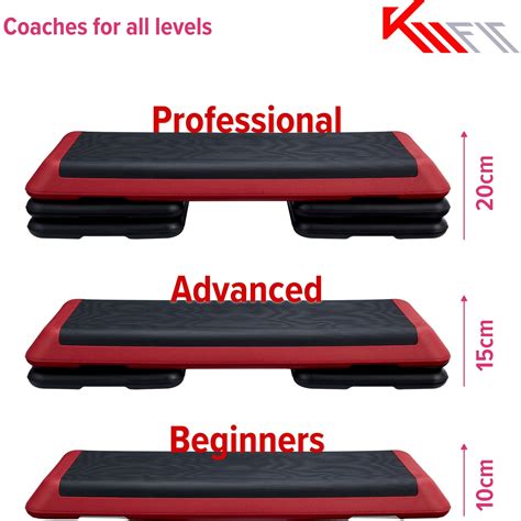 Aerobic Step Bench Step Board Fitness Stepper Board 3 Height
