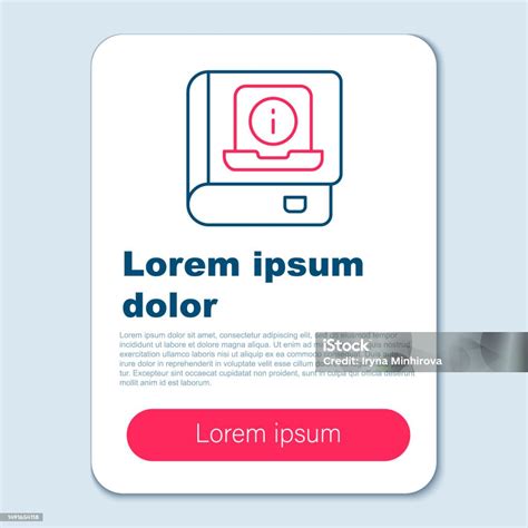 회색 배경에서 격리된 라인 사용자 수동 아이콘입니다 사용자 가이드 북 명령 기호입니다 사용하기 전에 읽으십시오 다채로운 개요 개념 벡터 개념에 대한 스톡 벡터 아트 및 기타