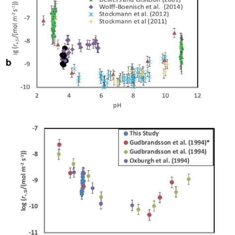 Comparison Of Measured Geometric Surface Area Normalized Steady State