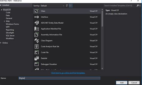 Asp Net ile Web Servis Geliştirme