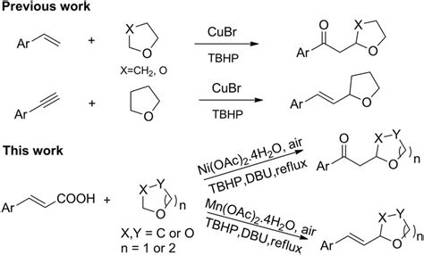 Functionalization Of Cyclic Ethers Download Scientific Diagram