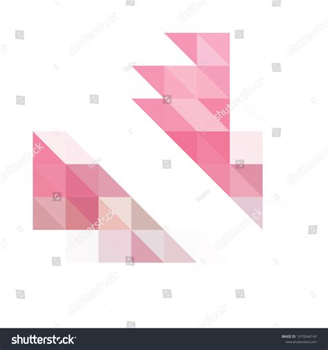 Triangle Vector Background Stock Vector Royalty Free