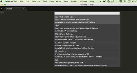 Markdown编辑器 Sublime Text和atom 飘逸峰的博客