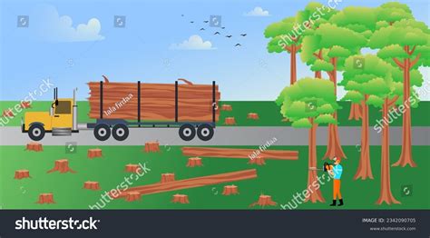 Deforestation Logging Over 2839 Royalty Free Licensable Stock Vectors And Vector Art Shutterstock