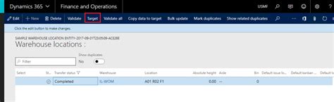Import Like You Mean It Warehouse Locations Through Dixf Dynamics 365
