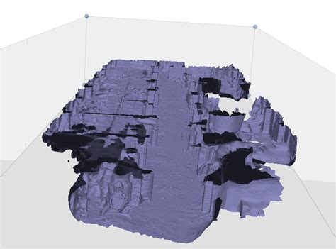A Cross Section Of The Solid Model Photogrammetry Survey Of Floor Two Download Scientific