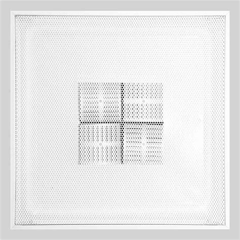 Krueger Perforated Diffuser With Round Neck And Face Mounted Deflectors