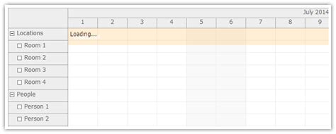 Progressive Event Rendering Scheduler DayPilot Documentation Scheduling Components For