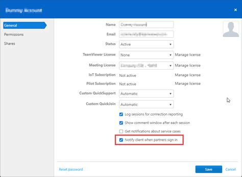 Disable Sign In Notifications 2 Teamviewer Support