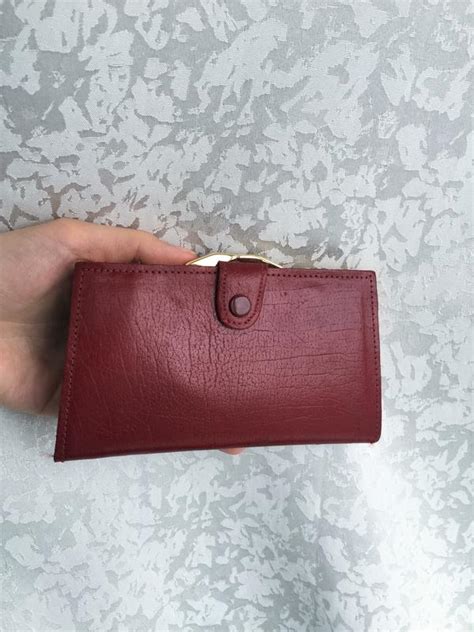 Шкіряний вінтажний гаманець англія кожаный винтажный кошелек кожа шкіра — ціна 200 грн у