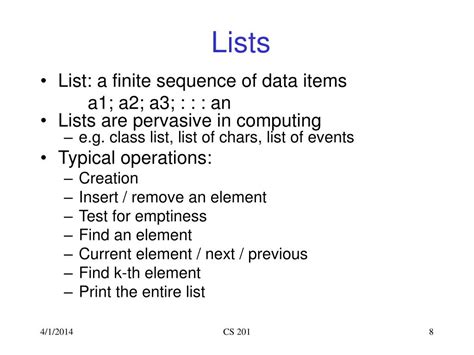 Ppt Cs201 Data Structures And Discrete Mathematics I Powerpoint Presentation Id558565