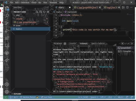 Graphical Glitch On Visual Studio Code Issue Microsoft Vscode GitHub