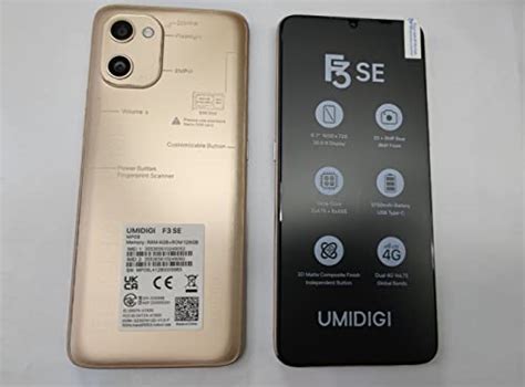 Umidigi F Se Smartphone Gb Gb Unlocked Cell Phone