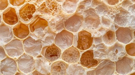 Intricate Honeycomb Structure Premium Ai Generated Image