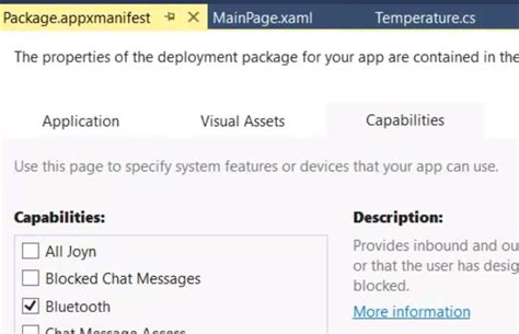 Creating A Windows Universal App To Talk Bluetooth Le Save To Sqlite