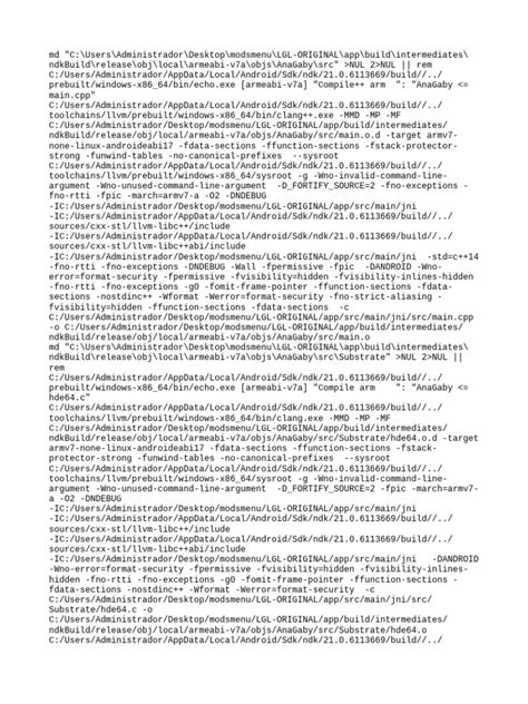 Android Gradle Generate Ndk Build Json Armeabi V7astdout Pdf
