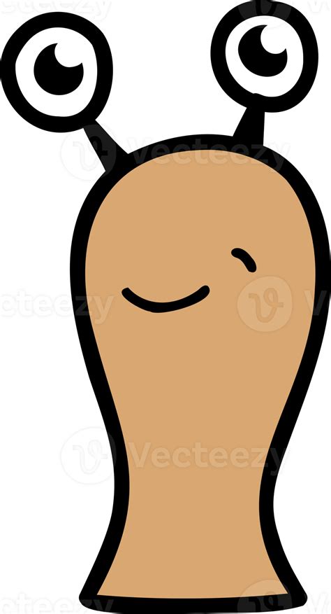 Hand Drawn Cute Alien Illustration 12665054 Png