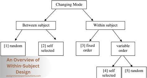 An Overview Of Within Subject Design Assignment Expert Solution