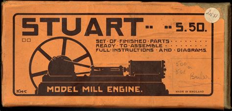 Model Mill Engine Stuart S50 The Brighton Toy And Model Index